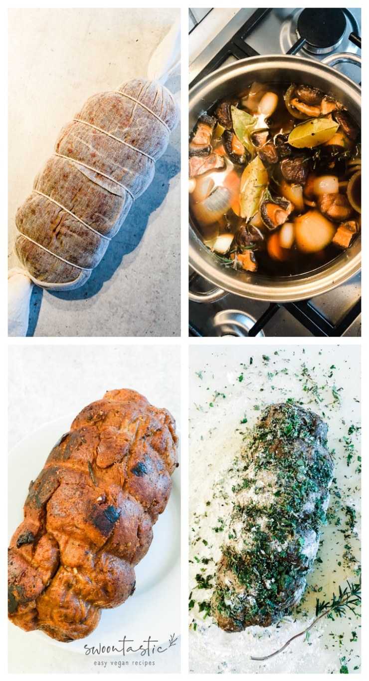 How To Make The Perfect Seitan Roast (Vegan) - Swoontastic.com | Easy ...